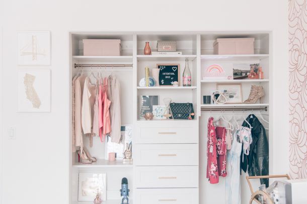 Modular Closets Review + Cloffice Design Inspo - What The Fab