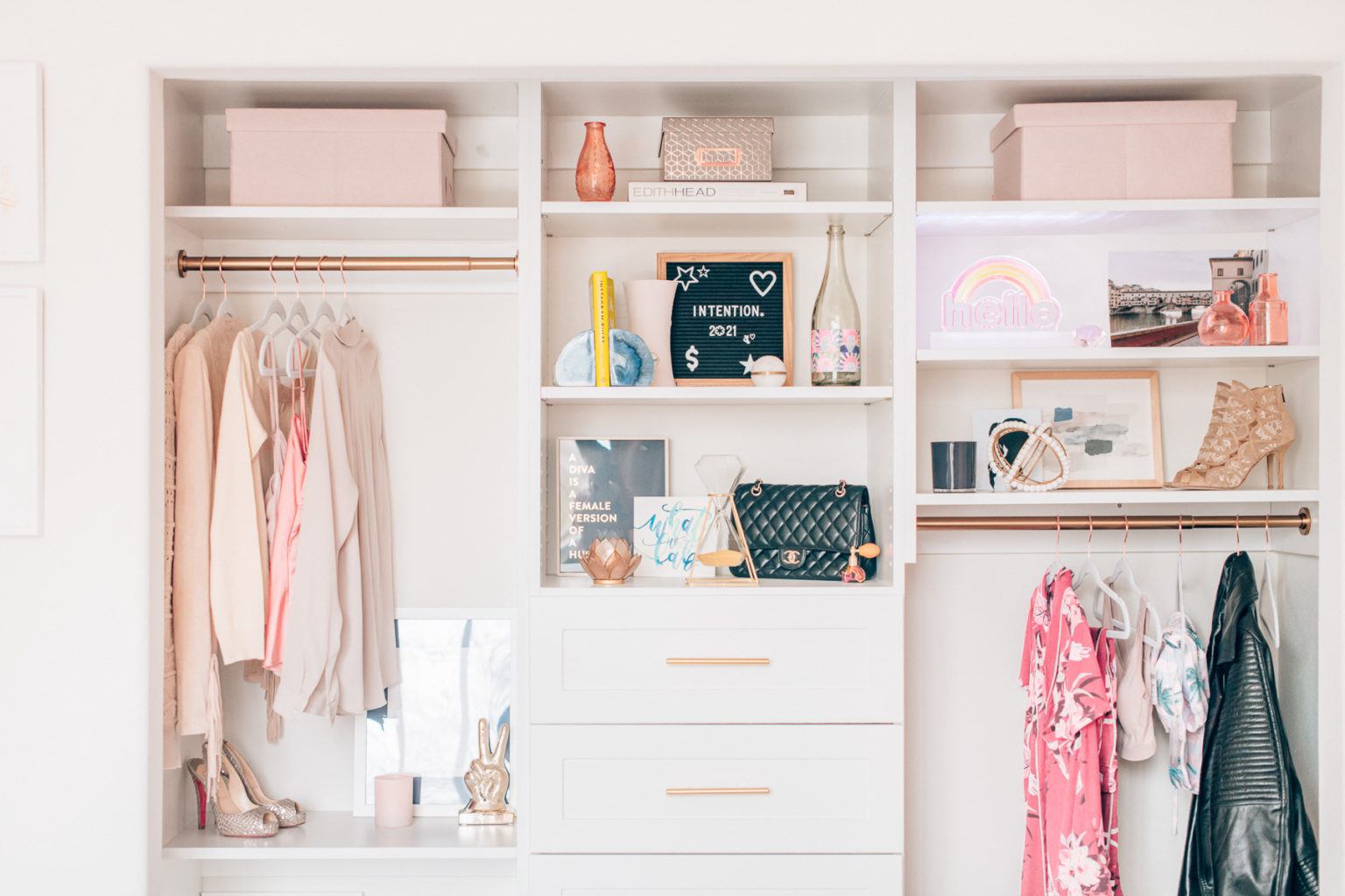 Modular Closets Review + Cloffice Design Inspo - What The Fab