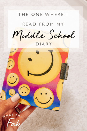 The One Where I Read from My Middle School Diary | 2022