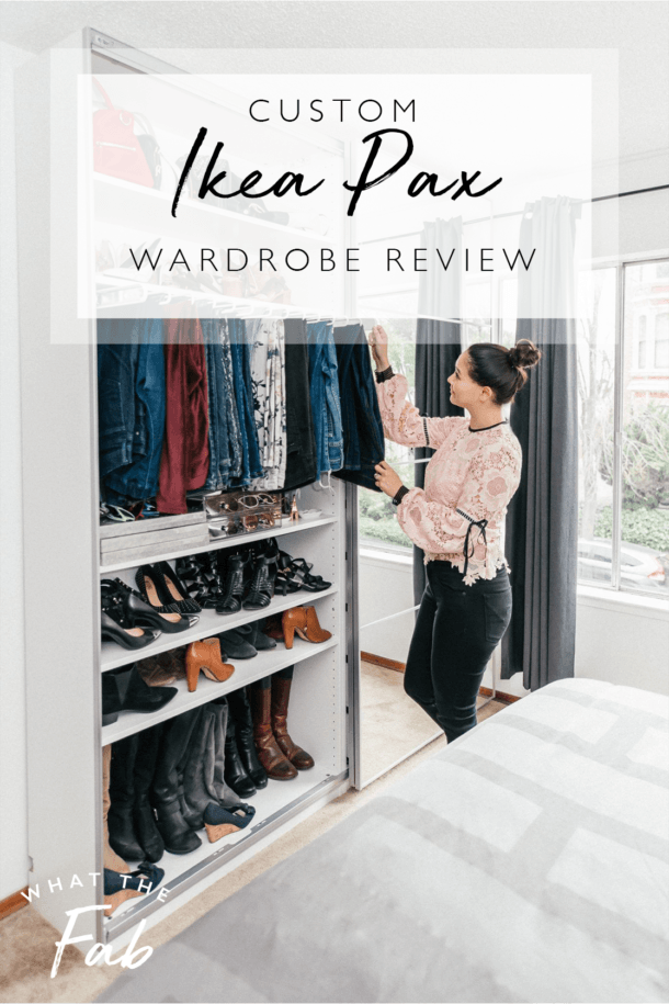 An HONEST Review: Custom IKEA PAX Wardrobe | Is It Worth It?
