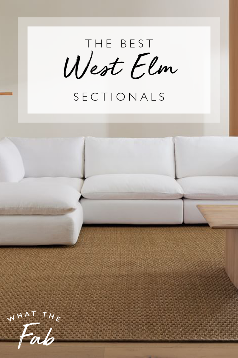 West Elm Sectional: 6 Luxury Picks For Your Living Room