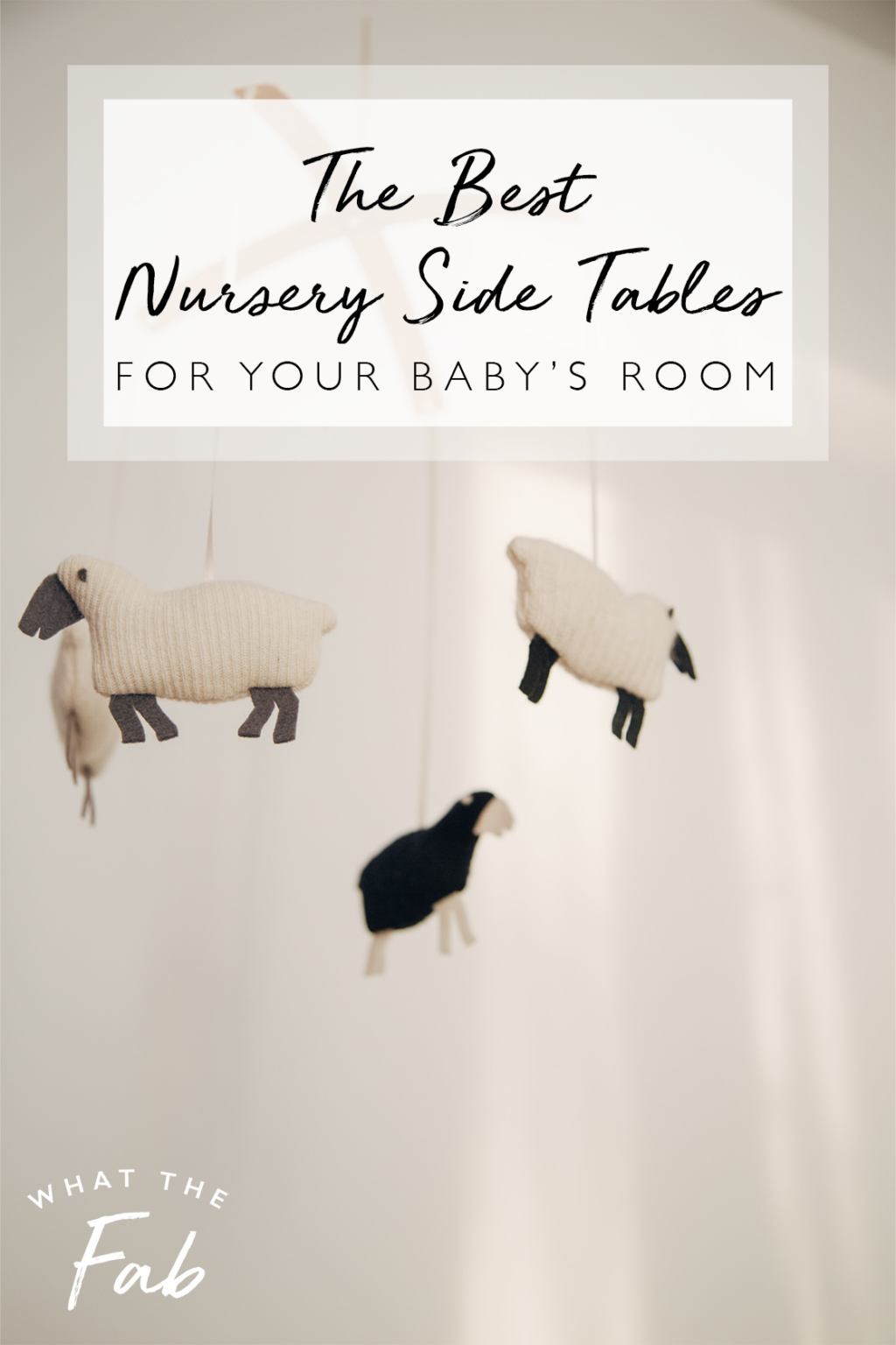Nursery Side Tables: 7 Chic Picks for Your Dream Nursery