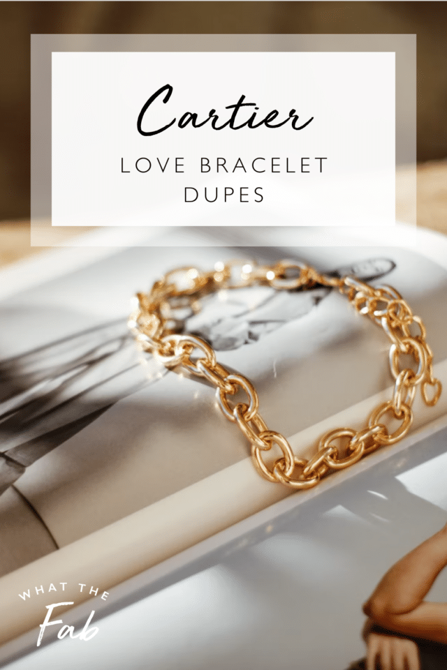 6 Classy Cartier Love Bracelet Dupes