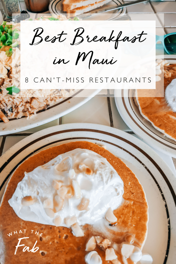 BEST Breakfast in Maui: 8 Can't-Miss Restaurants