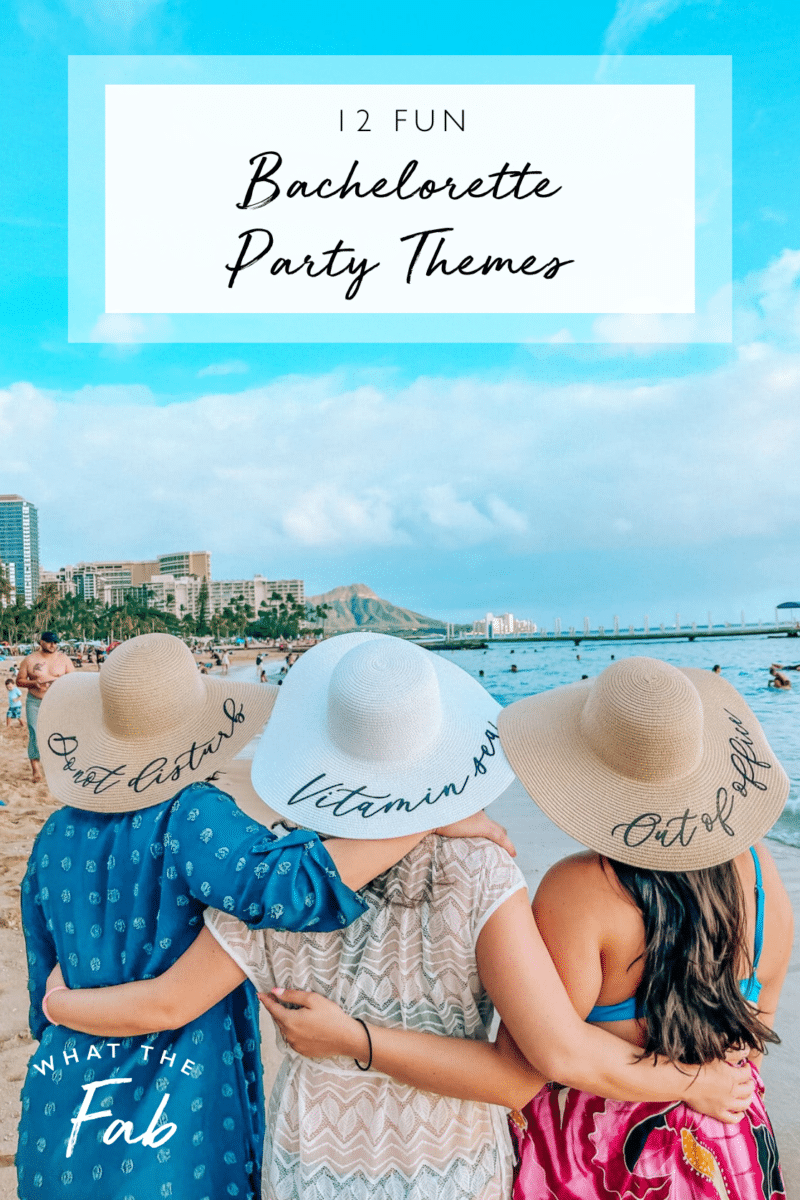 12 Unique and Trendy Bachelorette Party Themes She'll LOVE