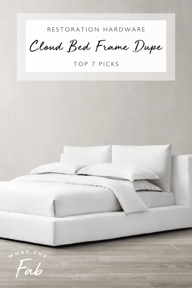 7 BEST Cloud Bed Frame Dupes: Get The Look For Less