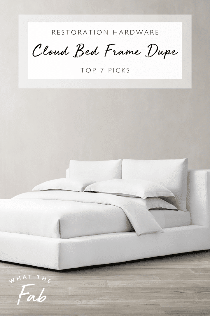 7 BEST Cloud Bed Frame Dupes: Get The Look For Less