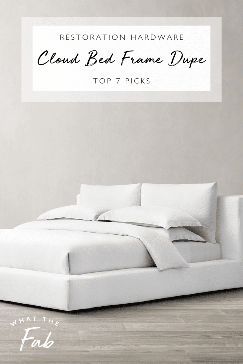 7 BEST Cloud Bed Frame Dupes: Get The Look For Less