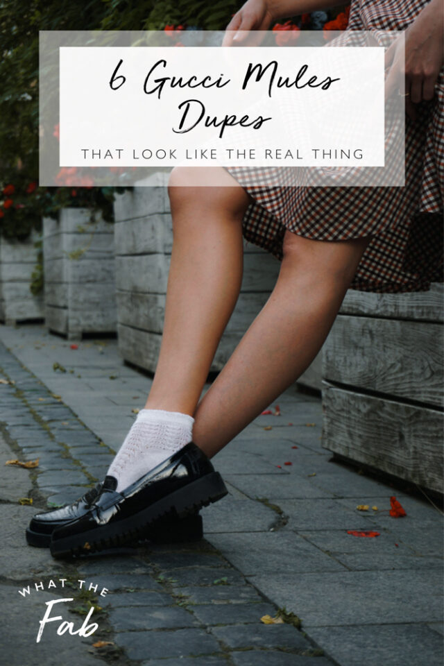 6 Gucci Mules Dupes That Look Like the Real Thing