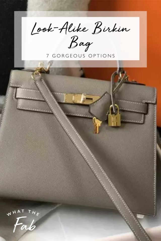 7 GORGEOUS Look Alike Birkin Bag Dupes: Get The Iconic Look