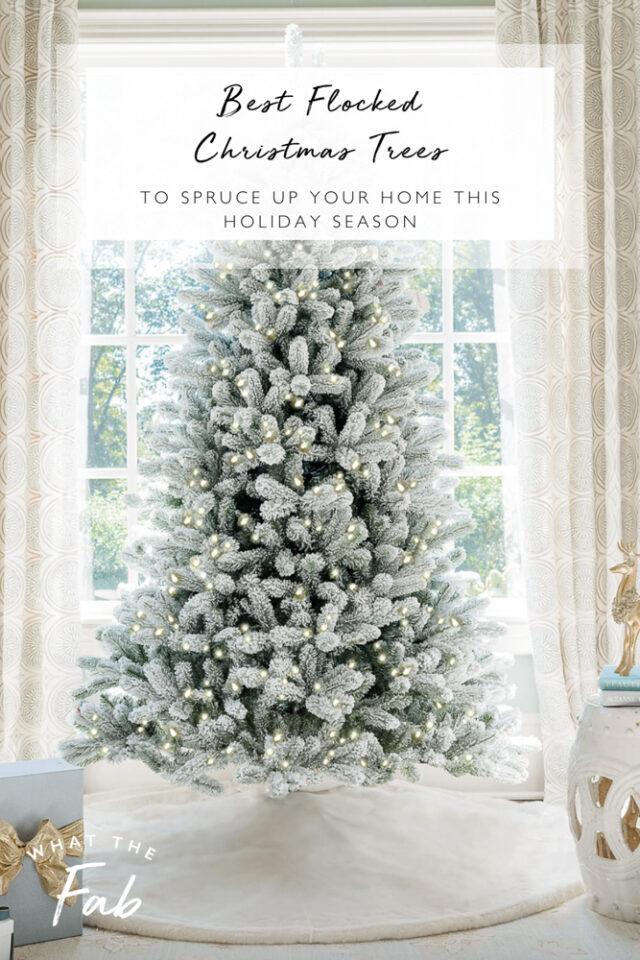 'Tis the Season: The 8 BEST Flocked Christmas Trees for 2023