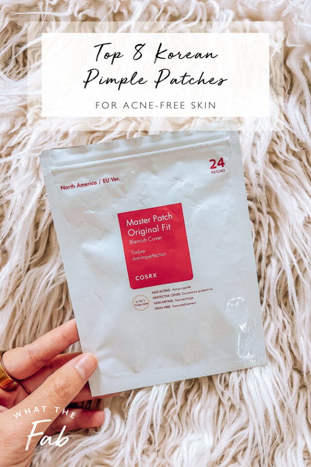 8 INCREDIBLE Korean Pimple Patches That Work Fast