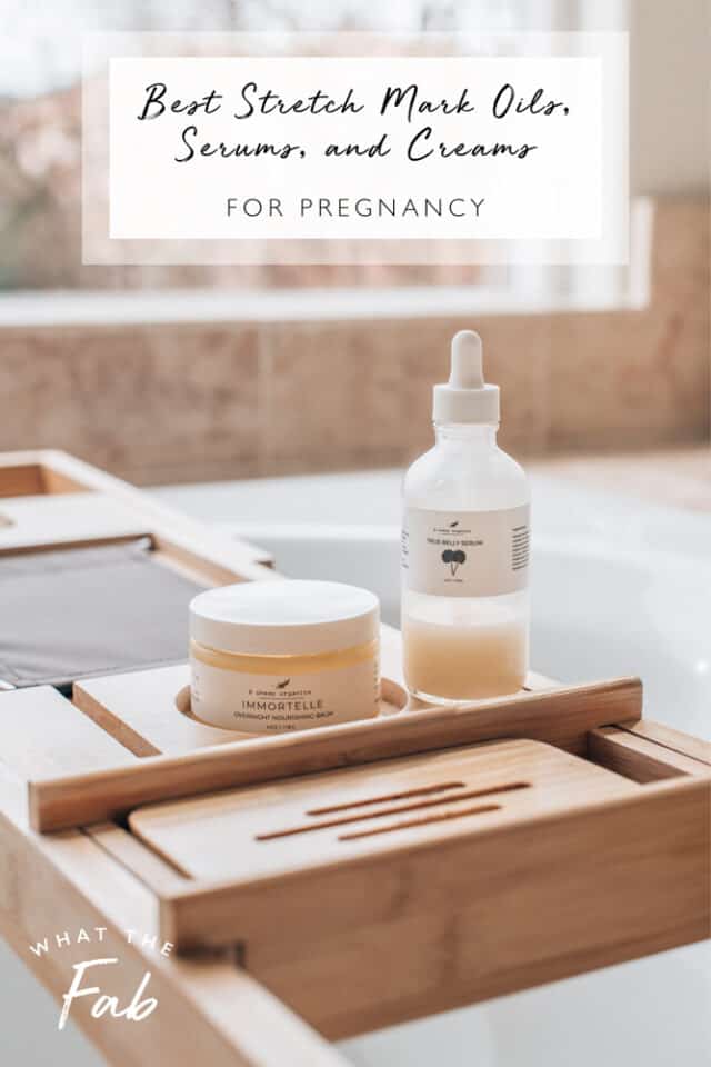 8 BEST Stretch Mark Oils & Creams for Pregnancy