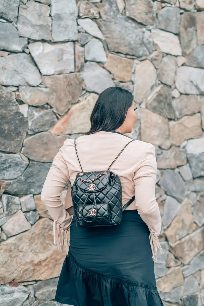 Chanel Backpack Dupe from JuliaBags - What The Fab